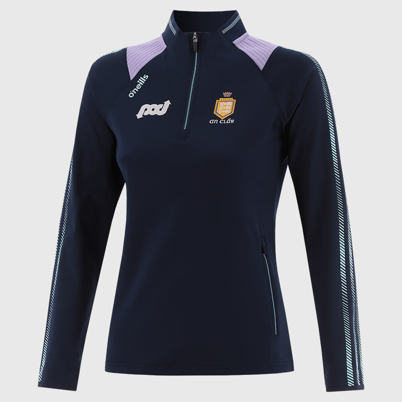 Clare Gaa O'Neills Dynamo Half Zip Ladies Navy – T O'Donnell Sports